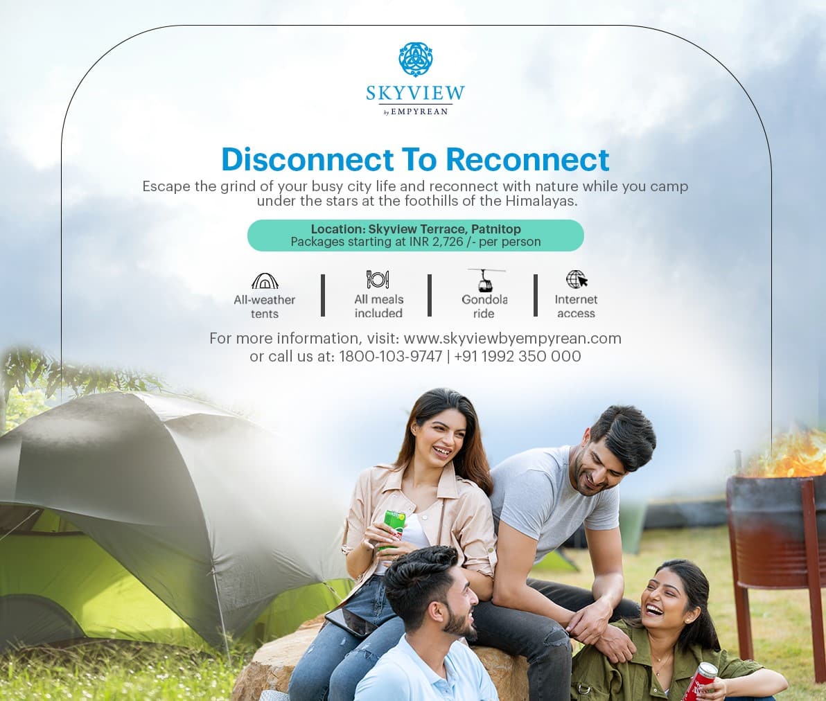 Tents at Patnitop - Skyview by Empyrean – One Destination, Endless ...